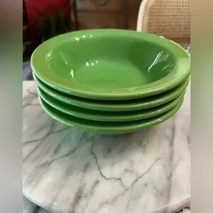 World Ultima | Dining | Vtg 4set World Ultima 65 Cereal Bowls Green ...